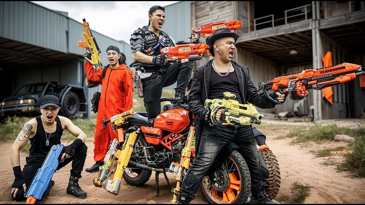 LTT Game Nerf War: SEAL X Hero In The Ultimate Nerf Base Escape ...