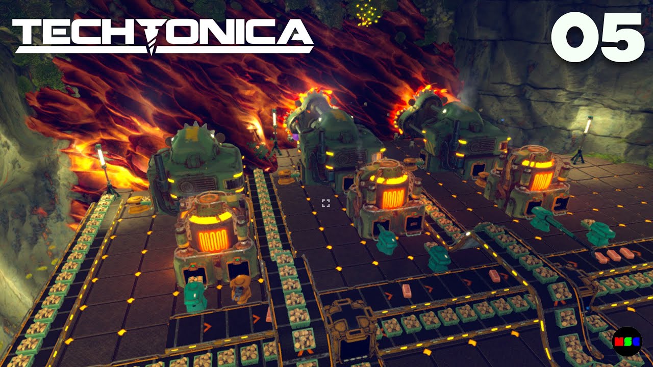 Automation Belt Biobrick Ke Mesin Mining - Techtonica Indonesia #5 ...