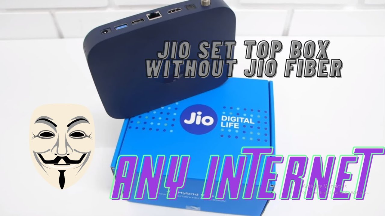 Jio Set Top Box Without Jio Fiber - YouTube