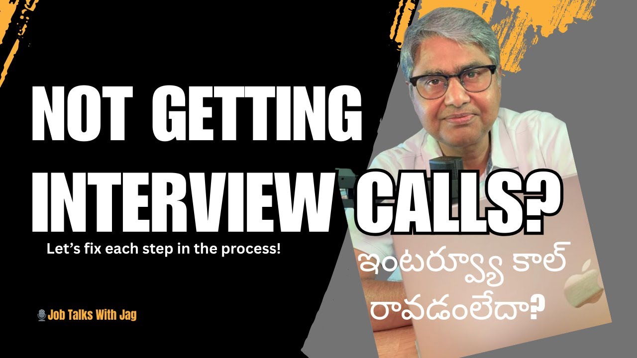 Why You’re Not Getting Interview Calls? - YouTube