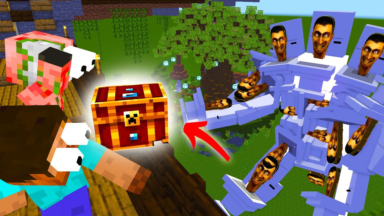 Monster School : Skibidi Toilet BOSS & MAGIC POTION FOUND - YouTube
