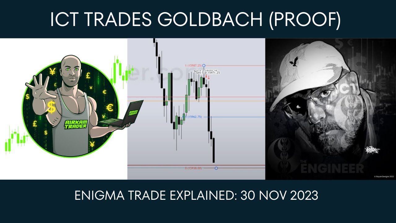 ICT's Latest Enigma Trade Explained (He Knows Goldbach) - YouTube