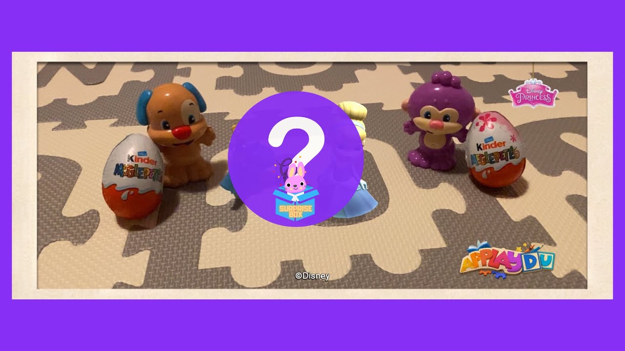 Opening Applaydu Kinder Surprise Eggs with the QR code - Cinderella ...