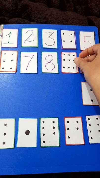 Dots matching#Identify numbers#Kids activity - YouTube