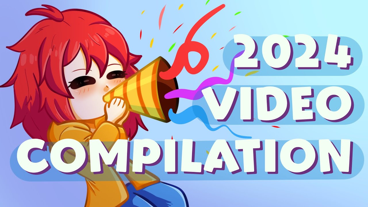 [Year End Video] My 2024 Video and Art Compilation - YouTube