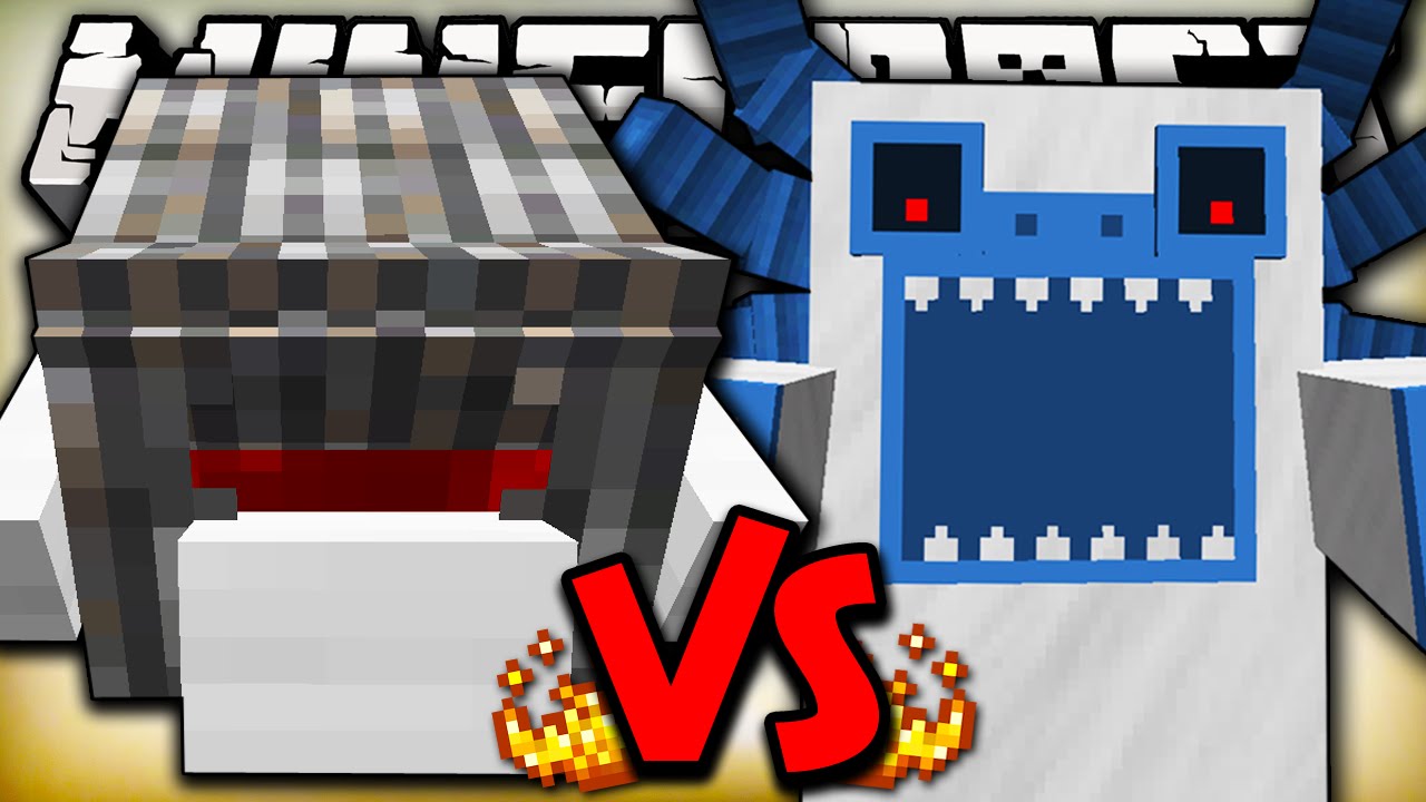 CYCLOPS GOLEM VS ALPHA YETI - Minecraft Batalha de Mobs - Twilight ...