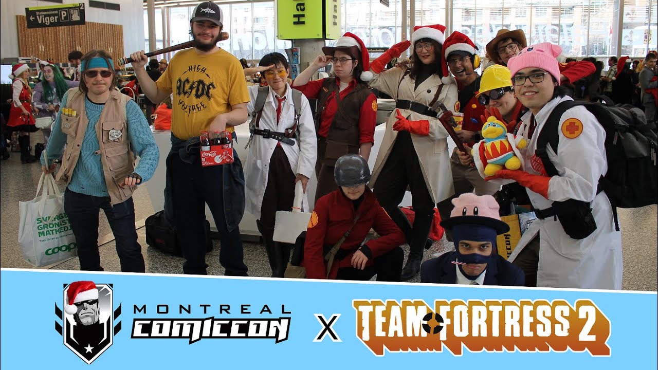 [TF2 Cosplay] - The Team™ goes to Holiday Comiccon 2024 - YouTube