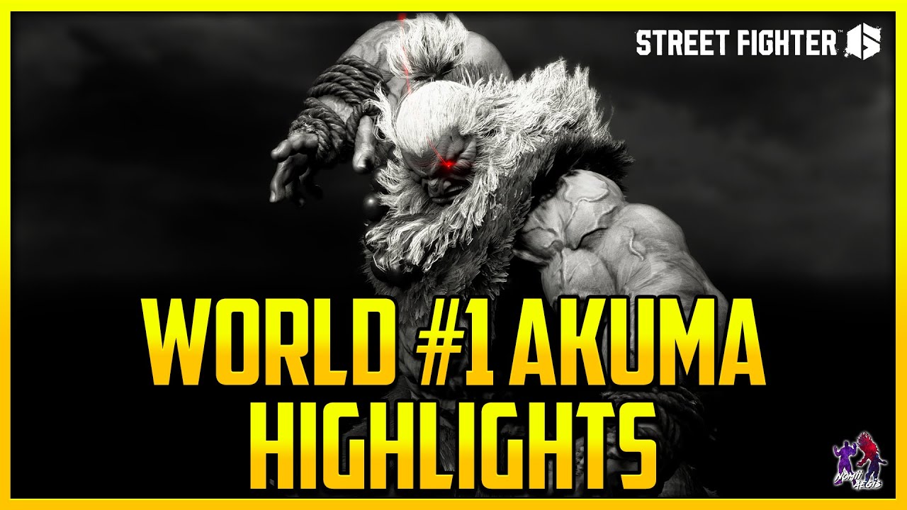 Demon Setups, Combos, Comebacks !! World Best Akuma Highlights ...