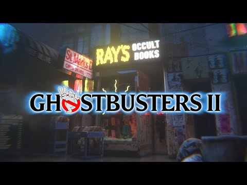 Ghostbusters 2 | Ray's Occult Books | Rain and Thunder Sounds for study, sleep and ASMR ambience