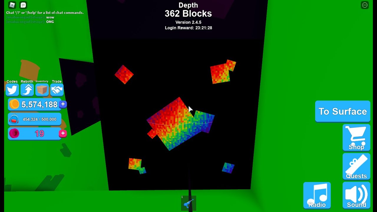 I found very interesting ores and REBIRTHED... (Roblox Mining Simulator ...