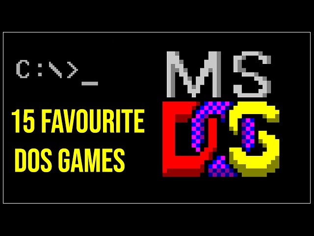 Logotipo De Microsoft Dos PC MS DOS: Rise Of The Robots – The