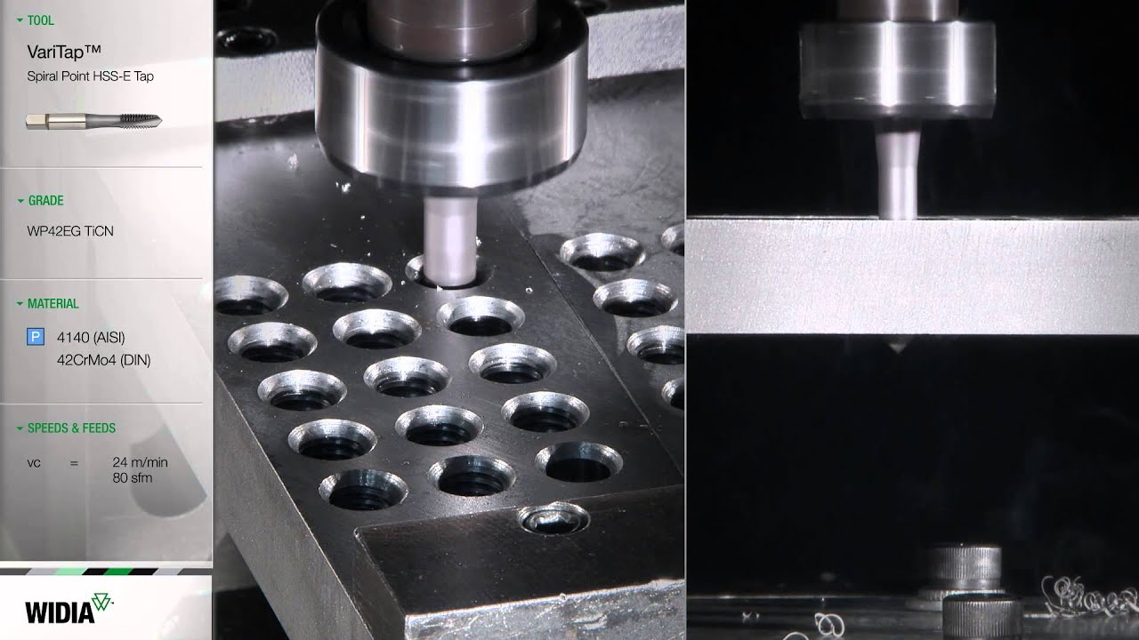WIDIA™ Vari Family of Tools - Takes Efficiency to the Extreme - YouTube