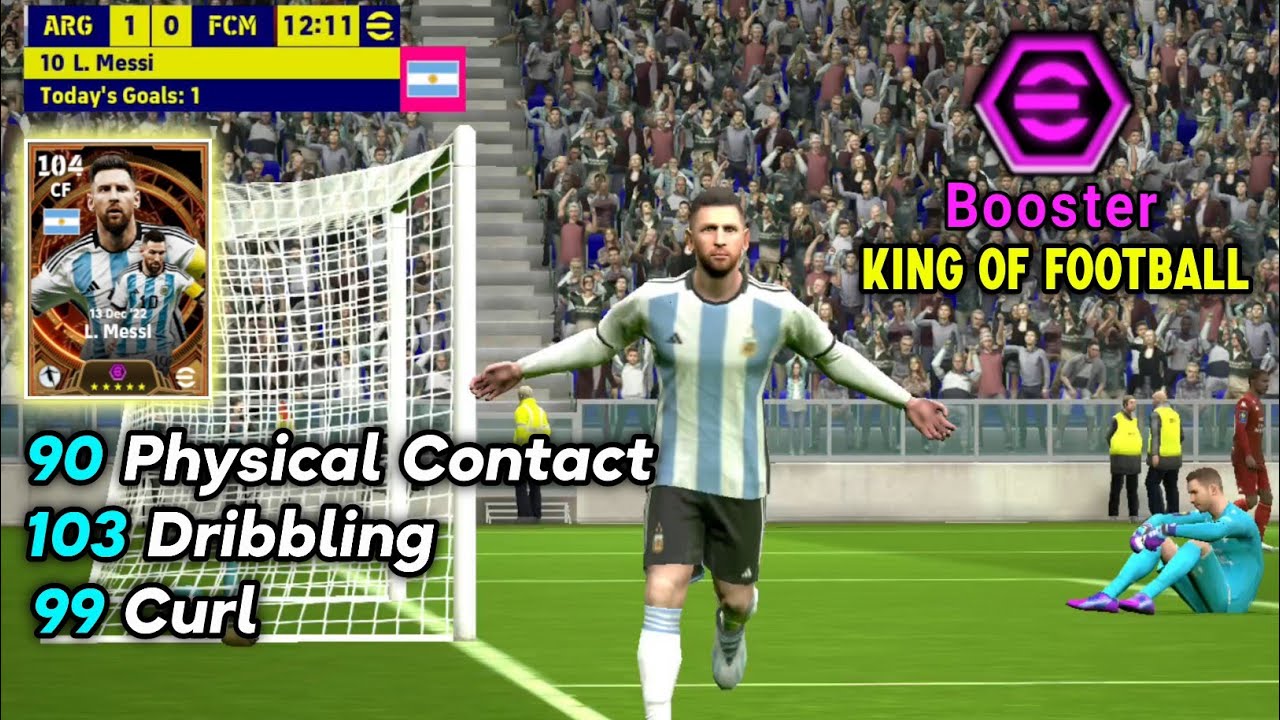 New BIG TIME Messi With 90 Physical Contact is Incredible 🔥 | Messi Big ...