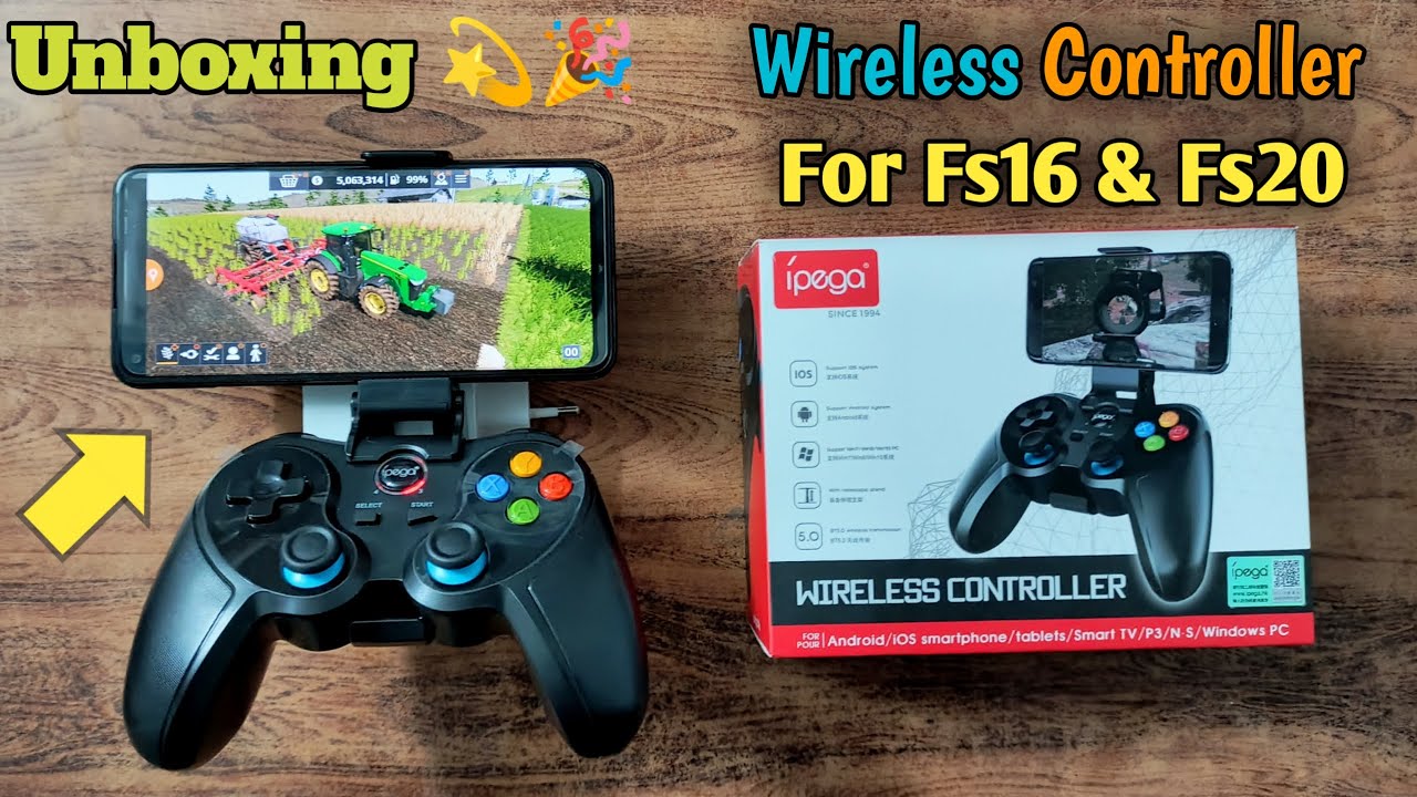 Unboxing 💫🎉 - Ipega Game Controller For Android - Controller For Fs20 ...