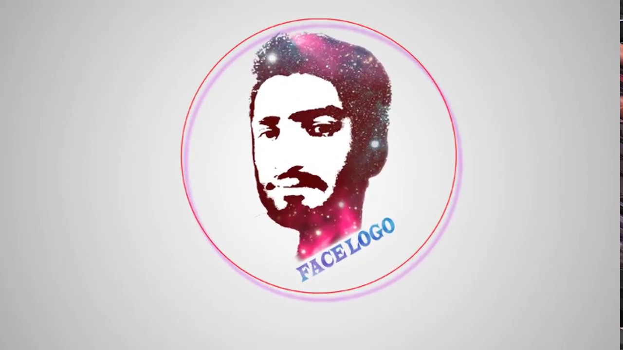 How To Make Face logo | Photoshop Face Threshold logo|Vector cartoon ...