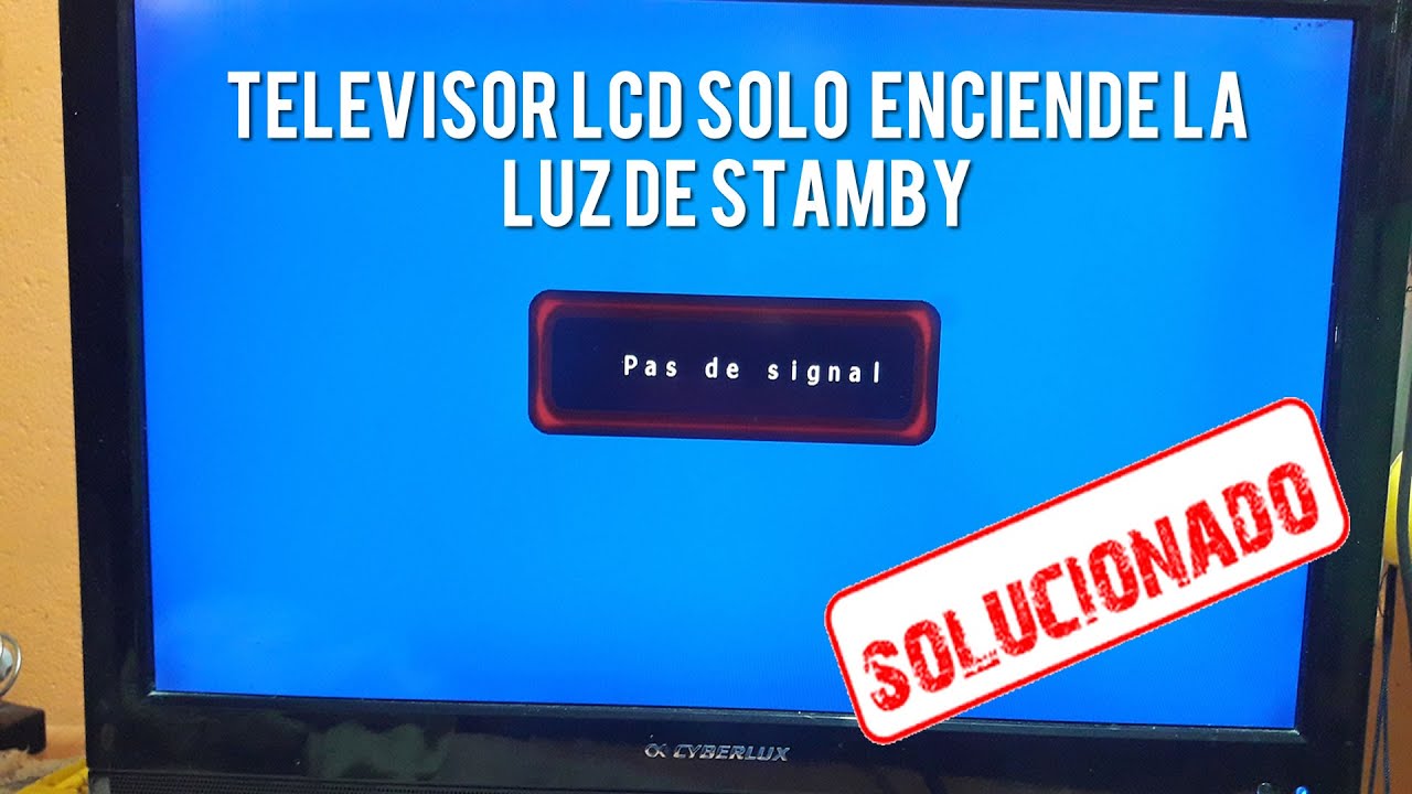 Tv Cyberlux Lcd Modelo Cxtlcd-2257h no enciende - YouTube