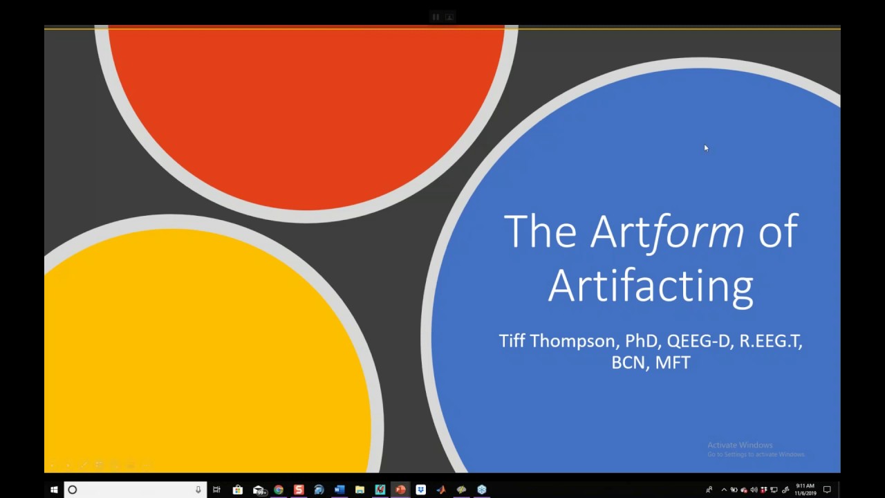 The Artform of Artifacting - YouTube