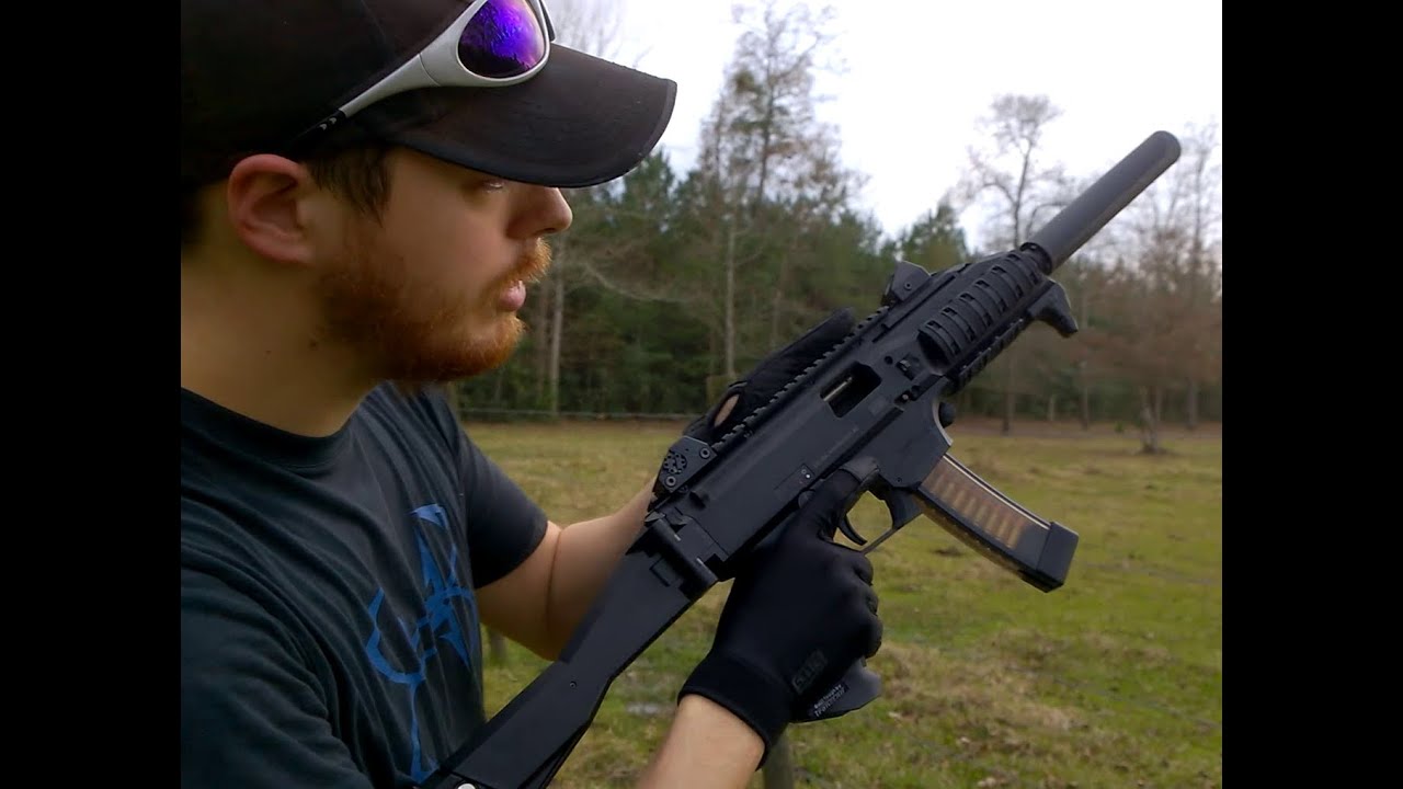 CZ Scorpion Evo 3 S1 SBR Suppressed - YouTube