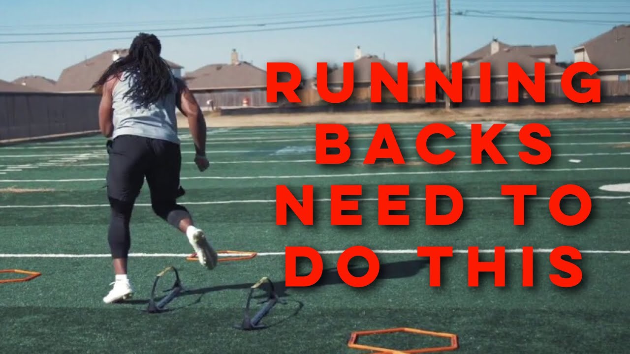 Footwork Friday | Runnings Backs need to do this drill. - YouTube