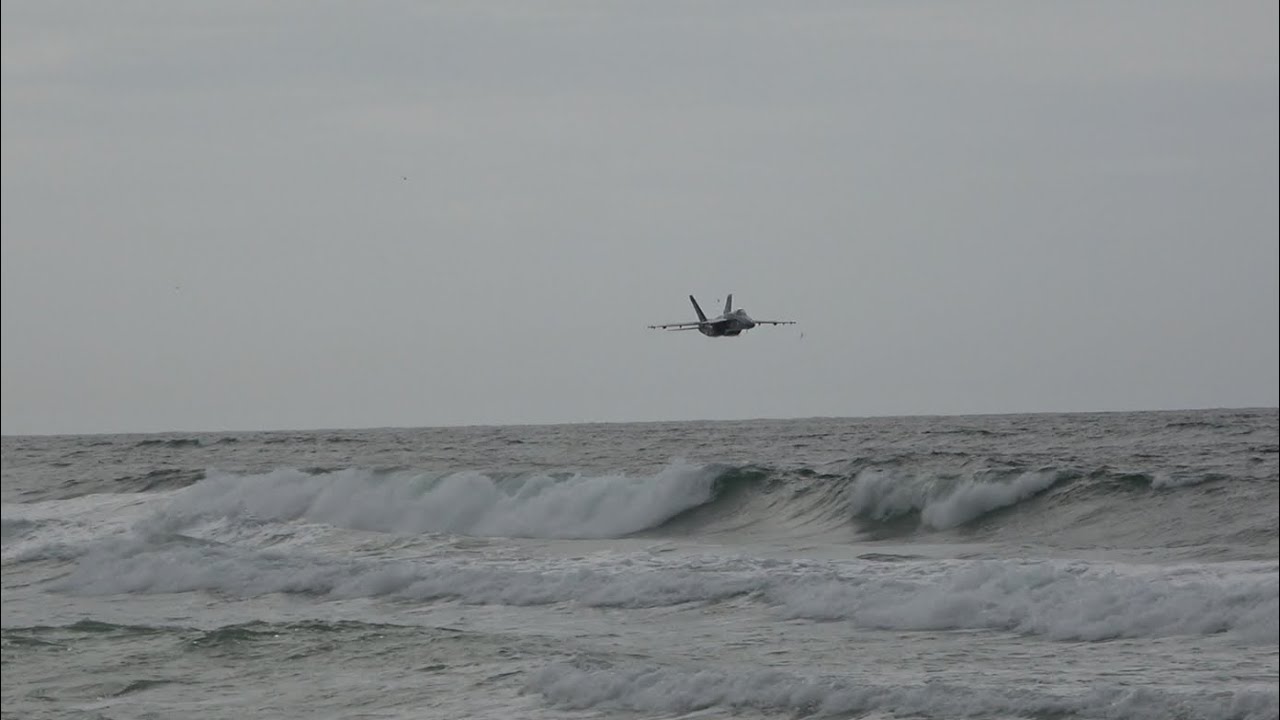 Blue Angels High Speed Pass Pensacola Beach 7/7/21 - YouTube