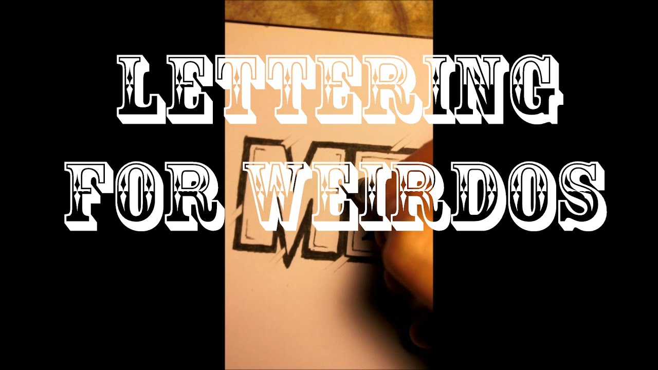 Lettering (ob)Session - Tips and tricks for lettering - YouTube