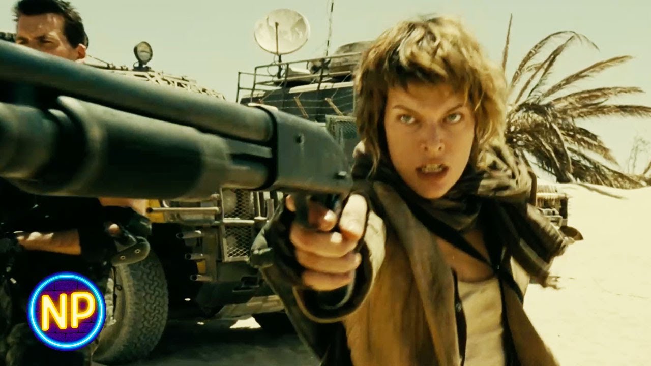 Vegas Zombie Shootout | Resident Evil: Extinction - YouTube