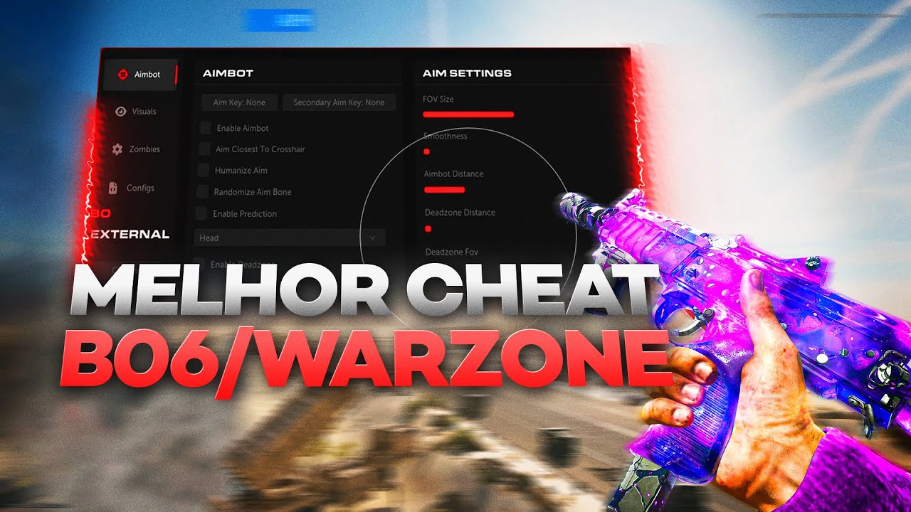 *NOVO* MELHOR CHEAT 100% EXTERNO PARA BO6/WARZONE! - YouTube