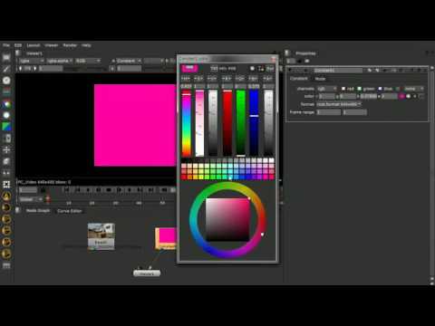 NUKE101 27 Color Picker - YouTube