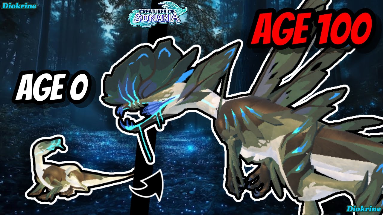 Diokrine 🦖 Redsign Creatures of Sonaria 🍄 - YouTube