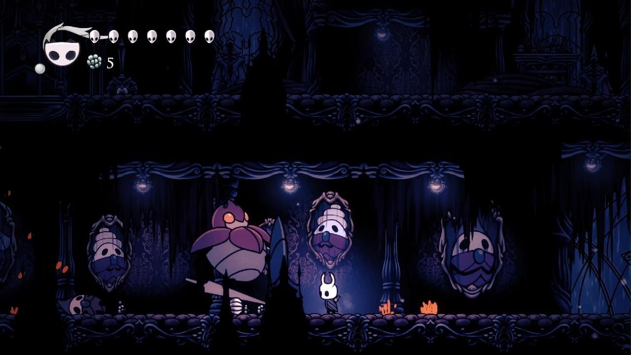 Hollow Knight | The Watcher Knights Bossfight - YouTube