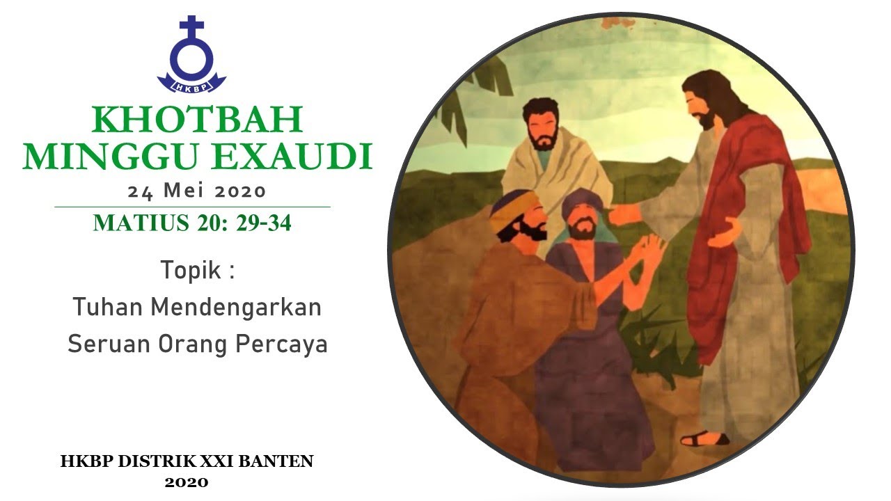 Khotbah Minggu Exaudi, 24 Mei 2020 - YouTube