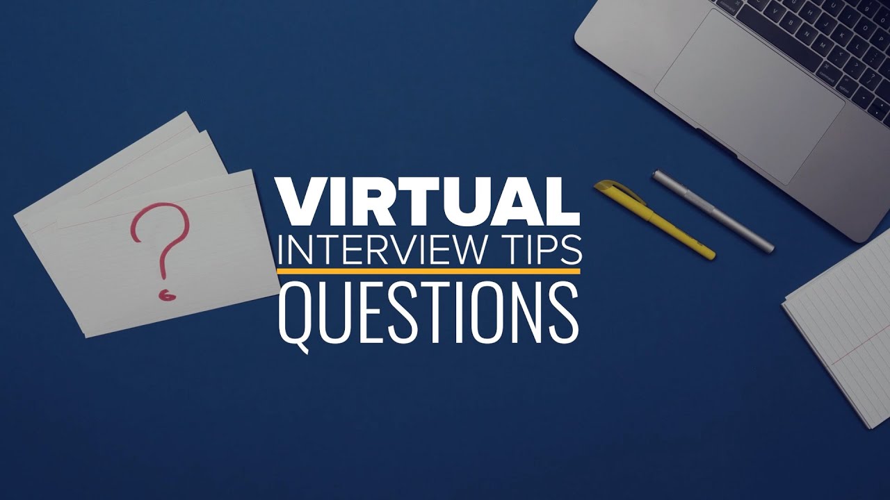 Quick Tips - Questions to ask in a Virtual Interview - YouTube