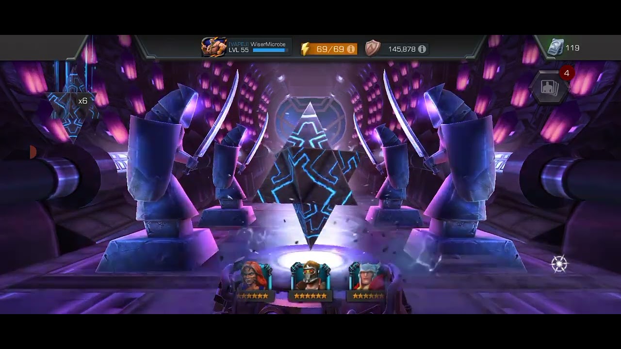 MCOC 8 stars and 2 six star nexus - YouTube