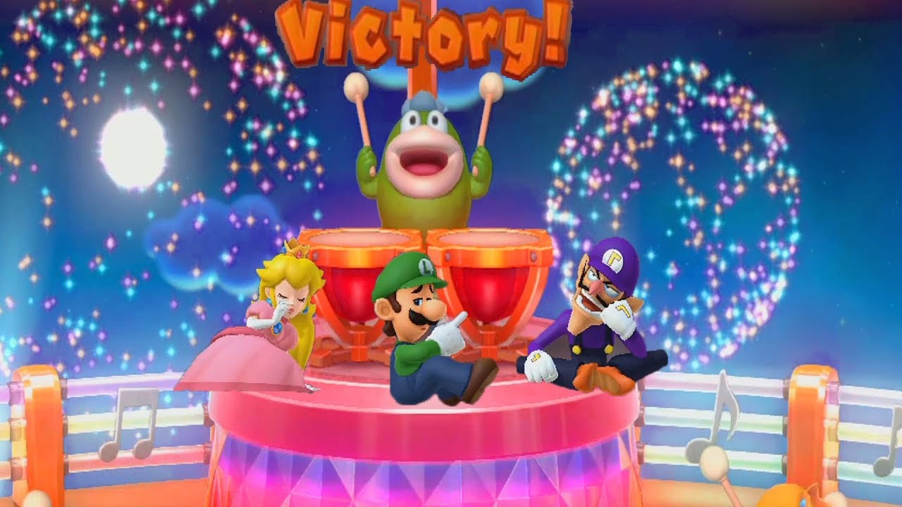 Mario Party 10 - All Warriors Failed - YouTube