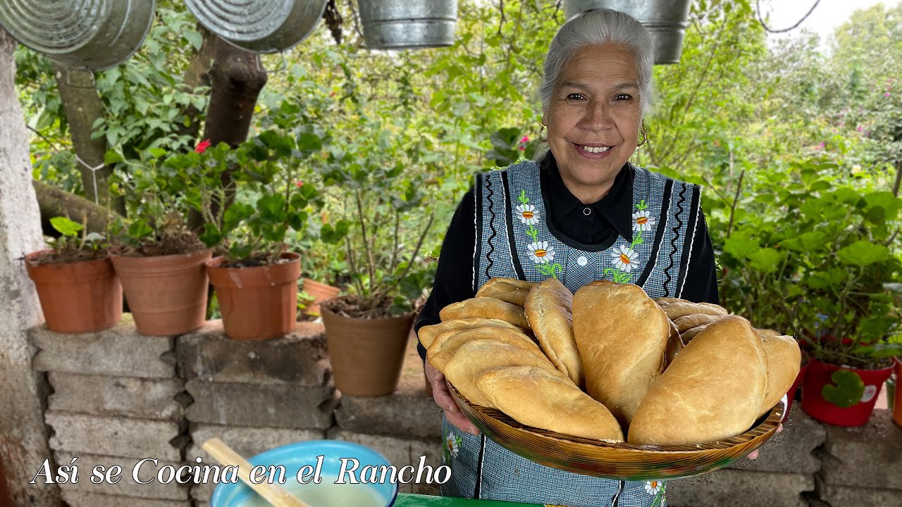 Postre Ranchero de Temporada Empanadas de Camote Así se Cocina en el ...