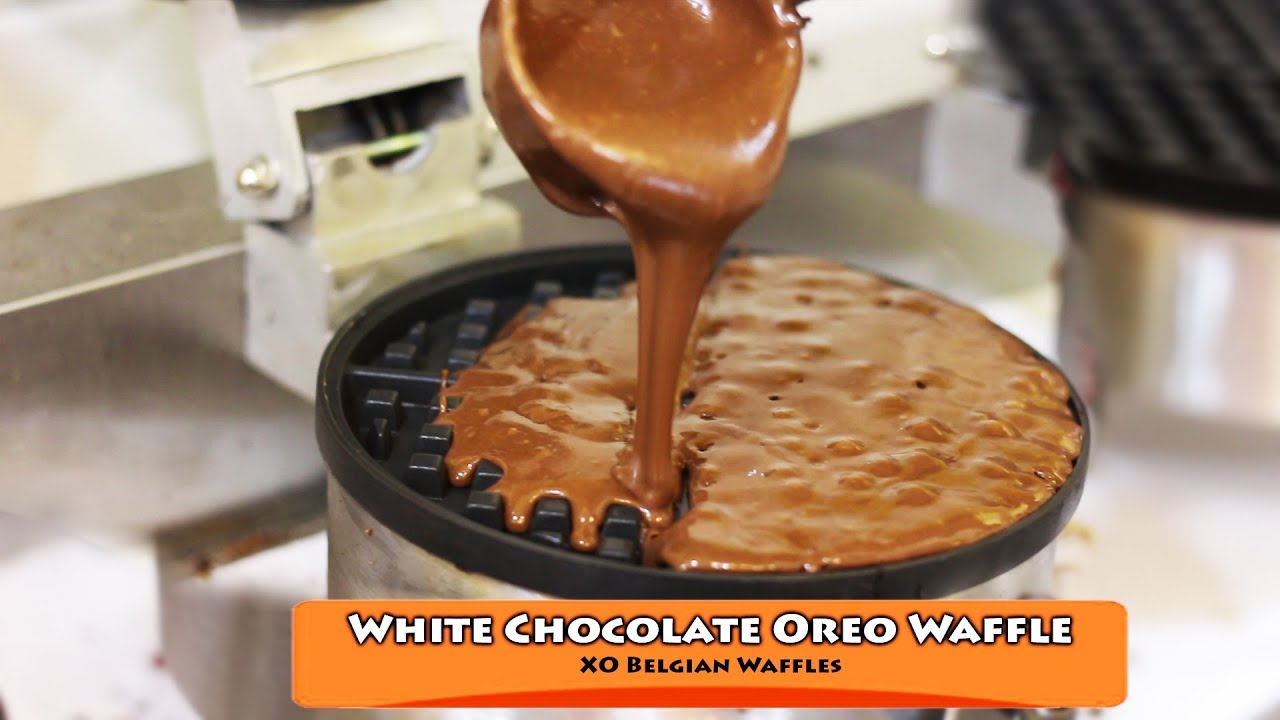 White Chocolate Oreo Waffles | XO Belgian Waffles | Moodbidri ...