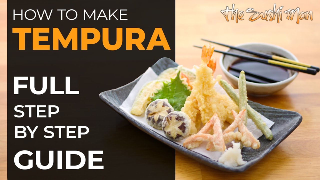 How to Make TEMPURA at Home with The Sushi Man - YouTube