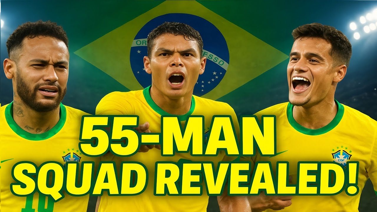 Coutinho & Oscar Back for Brazil? Ancelotti’s Shocking 55-Man Squad ...
