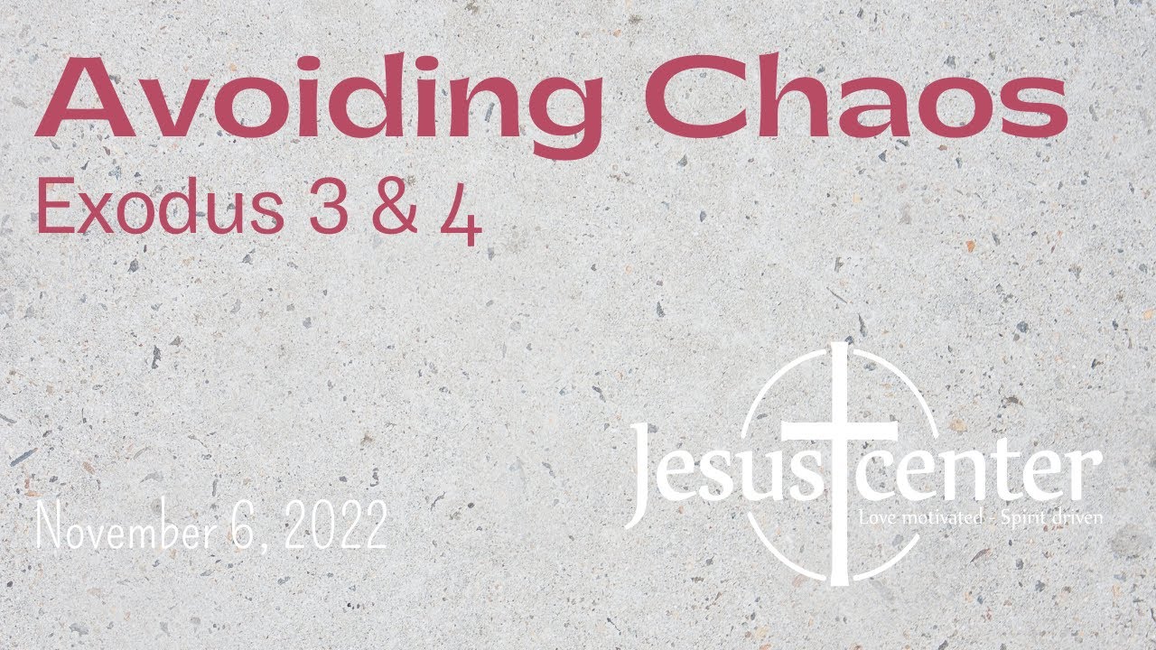 Avoiding Chaos 11/6/22 - YouTube