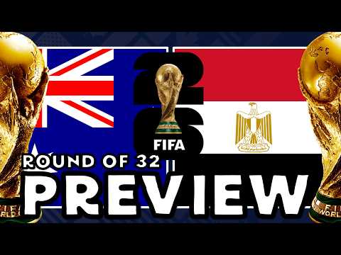 2026 FIFA World Cup Australia vs Egypt - Round of 32 - Preview