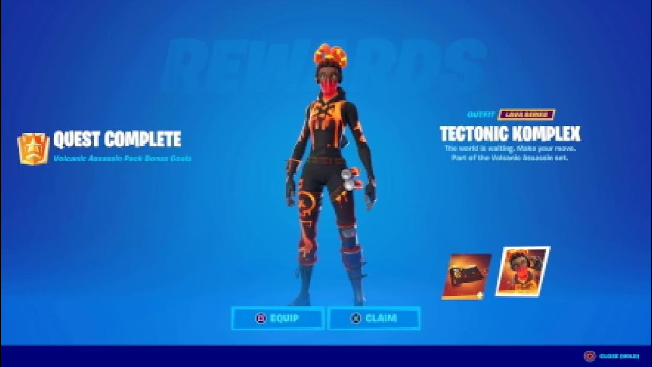 Fortnite How To Unlock The Tectonic Komplex Skin Showcase & Available ...
