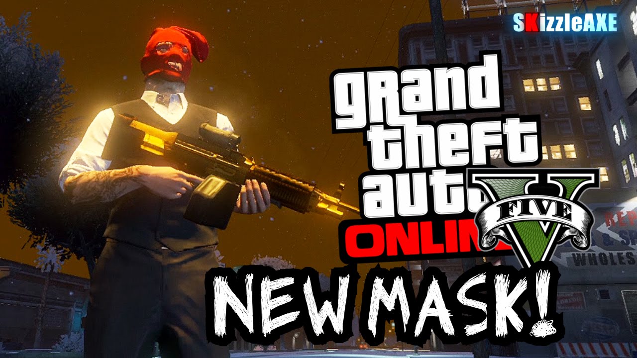 GTA 5 Christmas DLC GIFTS! Stocking Mask in GTA Online (GTA 5 PS4 ...