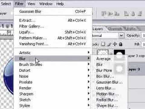 Create Vista aero button - YouTube