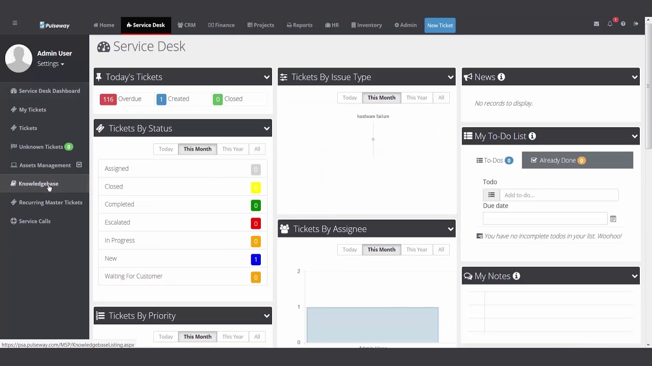 Pulseway PSA - Asset Management Tutorial - YouTube