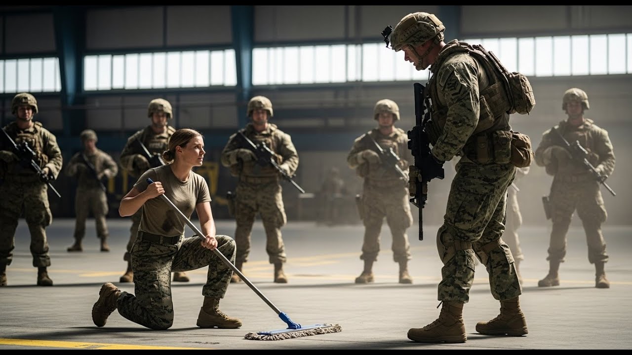 She Was Just Mopping the Floor — When a Navy SEAL Challenged Her - YouTube