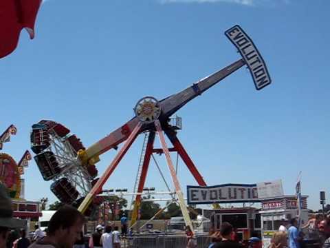 Sacramento State Fair - Evolution ride - YouTube