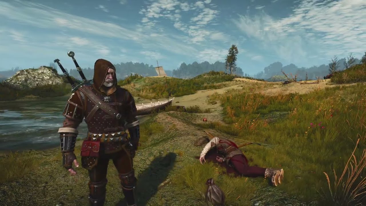 The Witcher 3: Wild Hunt Bandit Camp Fun #10 - YouTube