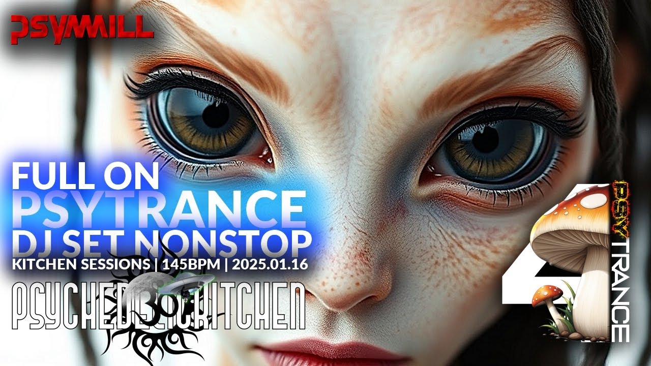 📲 KITCHEN SESSIONS | FULL ON PSYTRANCE 145BPM | 2025.01.16 | DIVINE PORTAL ENERGY - YouTube