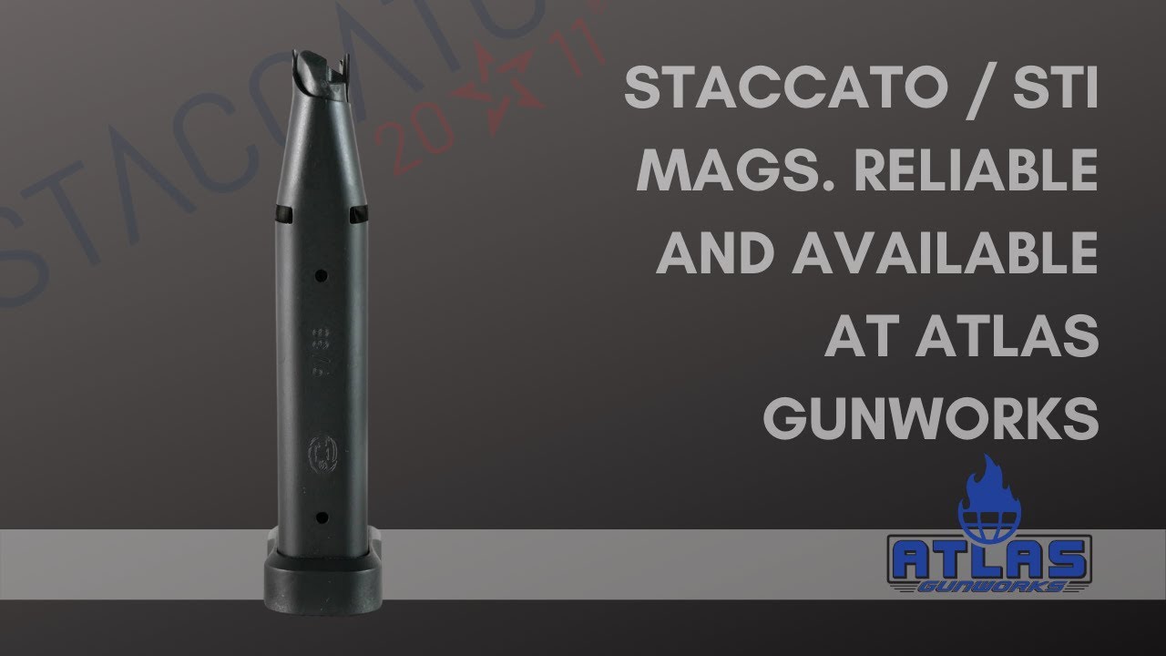 STI Factory Mags, Available at Atlas Gunworks - YouTube