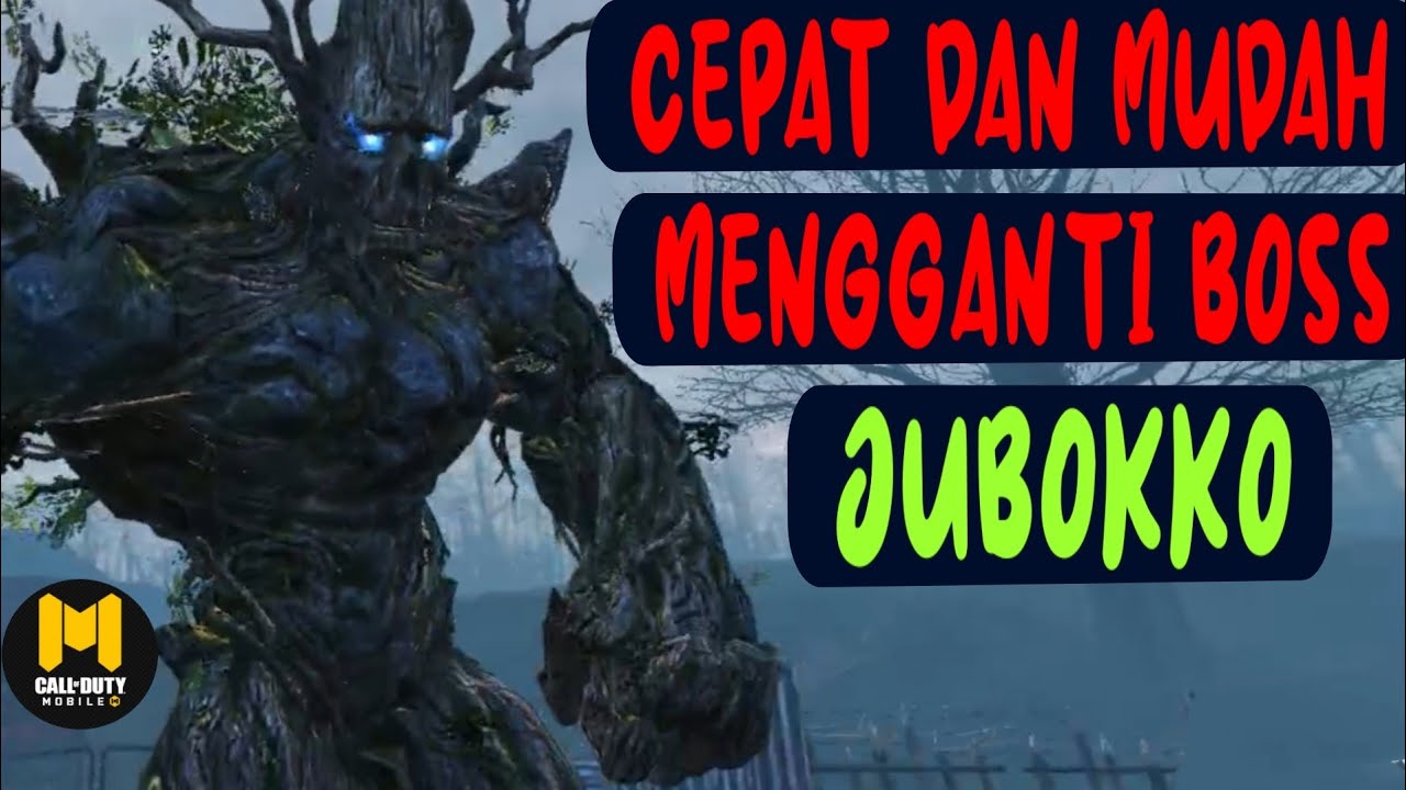 CARA MENGGANTI BOSS JUBOKKO DI MODE ZOMBIE CODM - Call Of Duty Mobile ...
